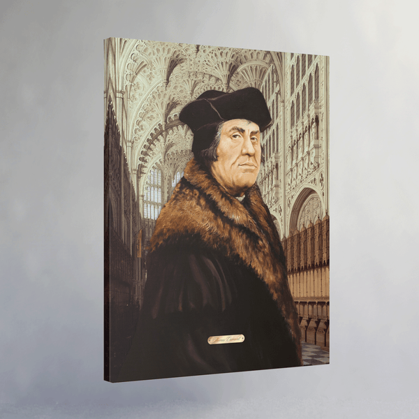 Oil Portrait Series with Faux Nameplate - Thomas Cromwell - Biblical ...