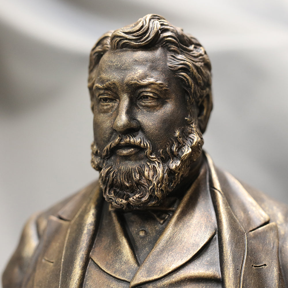 Charles Haddon Spurgeon Statue with Engraved Signature - Biblical ...
