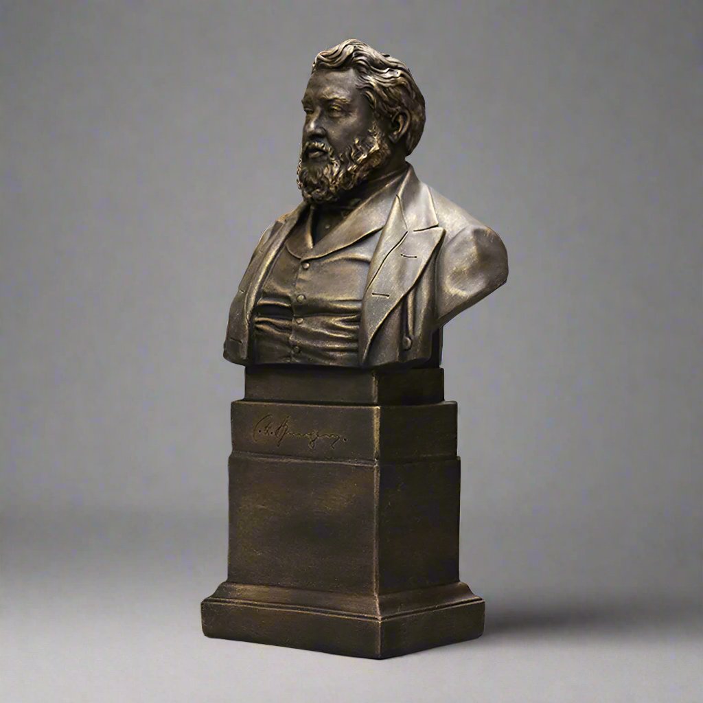 Charles Haddon Spurgeon Statue with Engraved Signature - Biblical ...