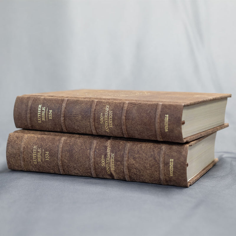 Luther Bible - 1534 Octavo Edition Facsimile 2-Volume Set - Biblical ...