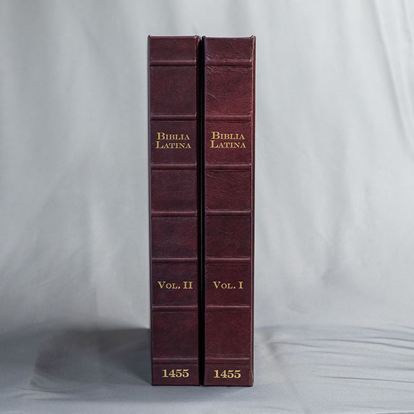 The Gutenberg Bible - 1455 Insel Verlag Edition Facsimile 2-Volume Set ...