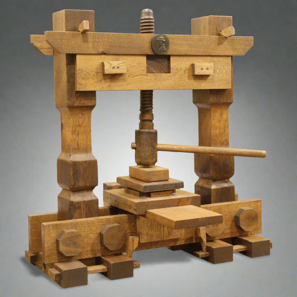 1:4 Scale Replica Gutenberg Press - Biblical Heritage Exhibit