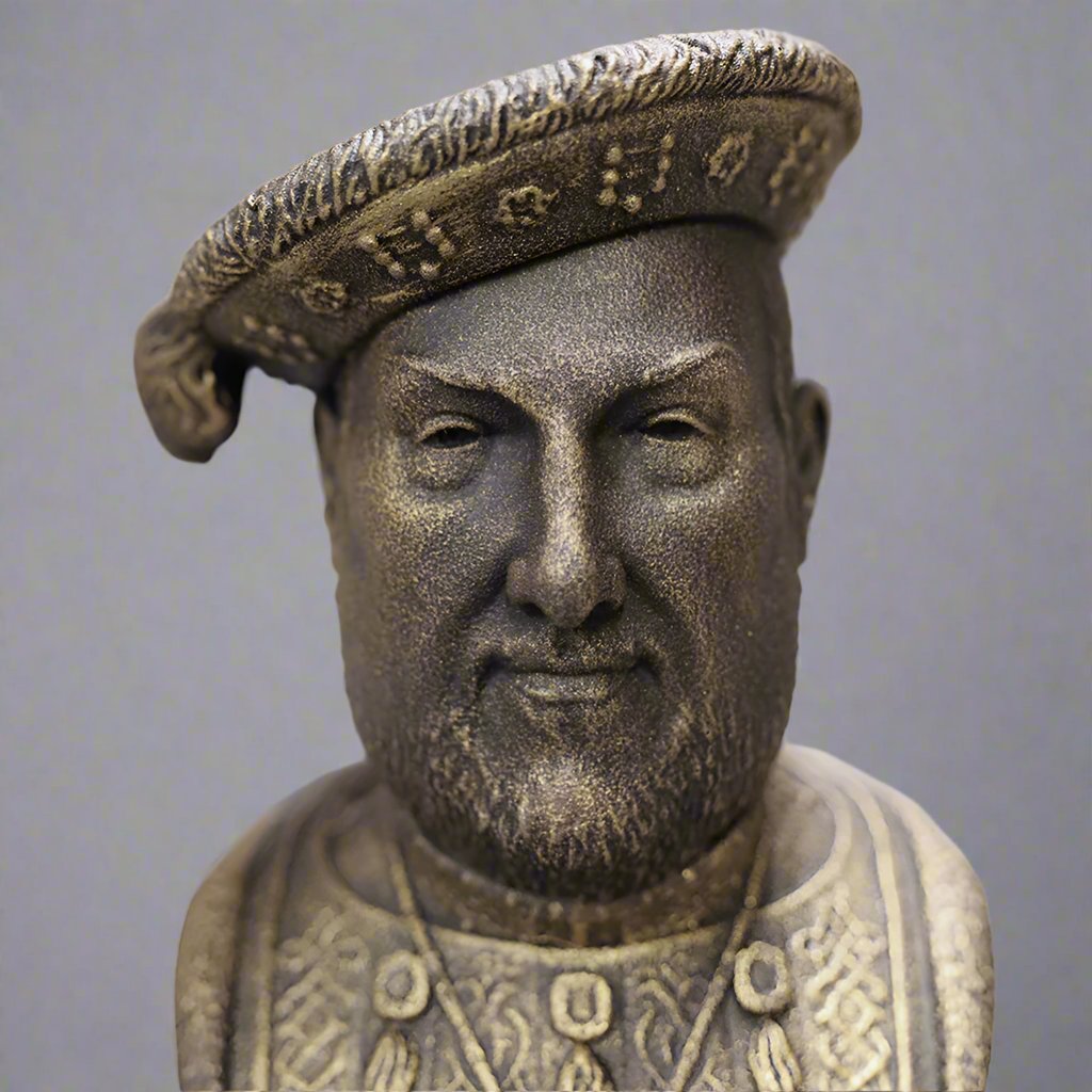 King Henry VIII Small Bust - Biblical Heritage Exhibit