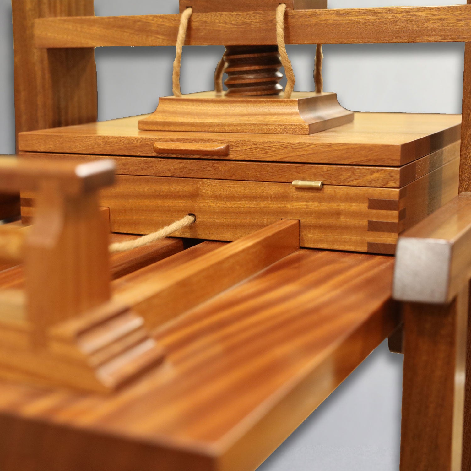 1:3 Scale Plantin-Moretus Press Replica - Biblical Heritage Exhibit