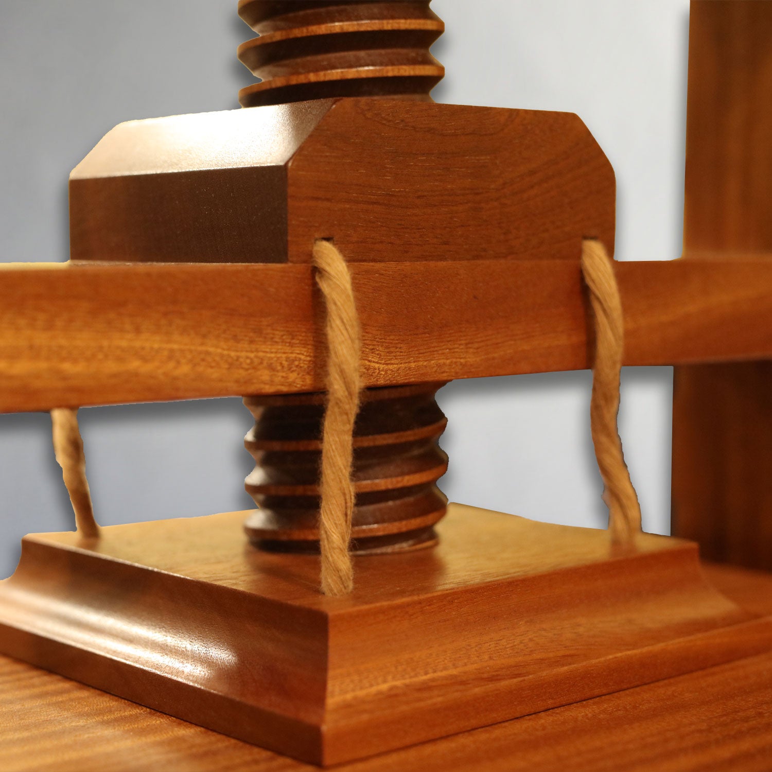 1:3 Scale Plantin-Moretus Press Replica - Biblical Heritage Exhibit