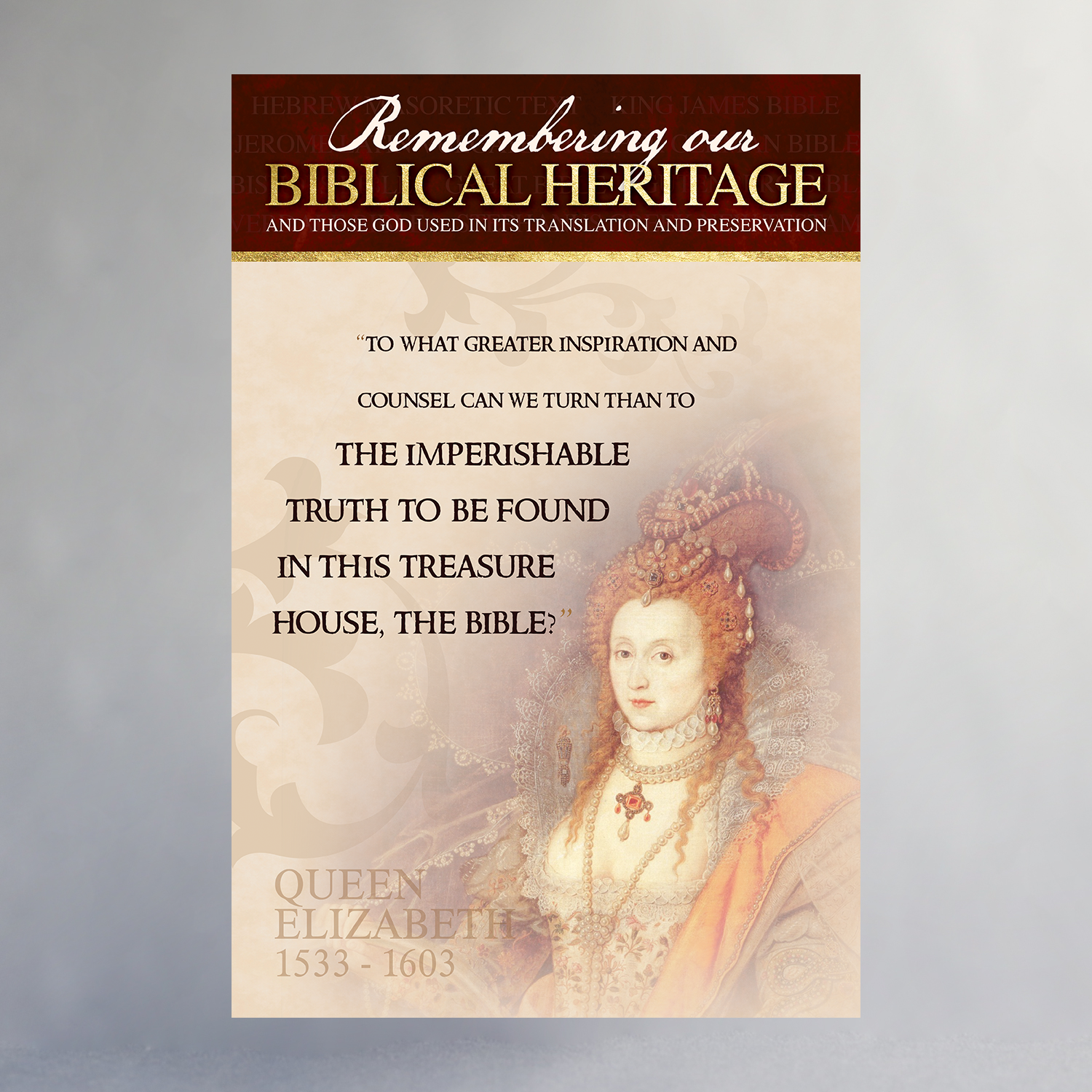 24" x 36" Biblical Heritage Poster Series - Entire Series (12 posters ...