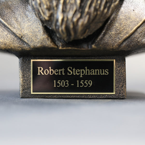 Robert (Estienne) Stephanus - Sculpture - Biblical Heritage Exhibit